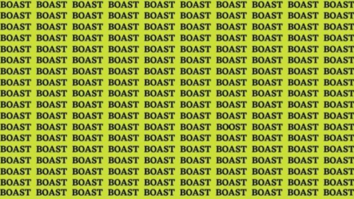 Can you spot the Word Boost in this Optical Illusion?